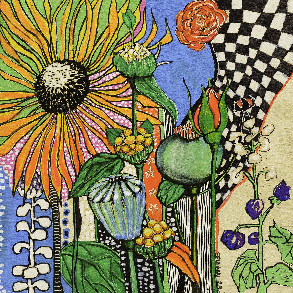 ABSTRACT FLOWERS – Sevigny Studio