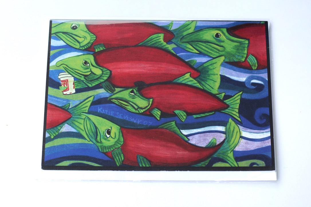 ONE SMART FISH CARD – Sevigny Studio