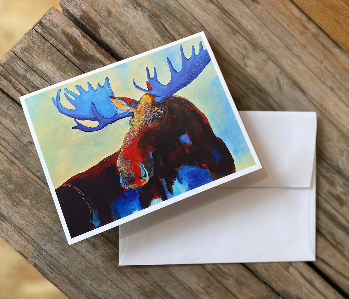 MODERN MOOSE CARD – Sevigny Studio